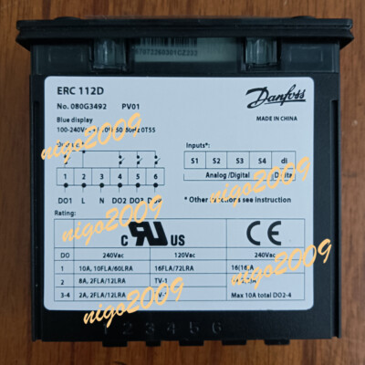 1PC New ERC112D Temperature Controller ERC 112D One Year Warranty | eBay UK