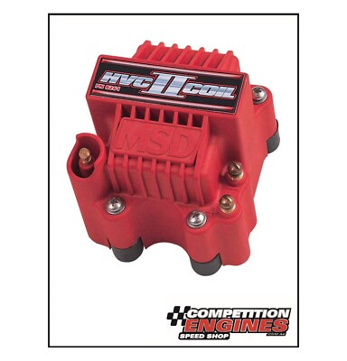 MSD 8261 MSD HVC-2 Coils U-Core, Drag Race, Square, Epoxy, 45,000 V ...