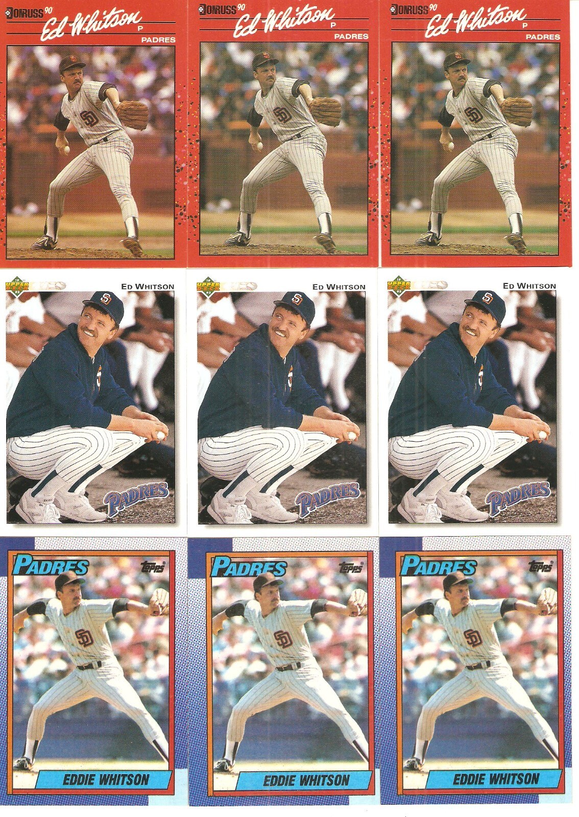 84 CARD ED WHITSON BASEBALL CARD LOT 344 | eBay