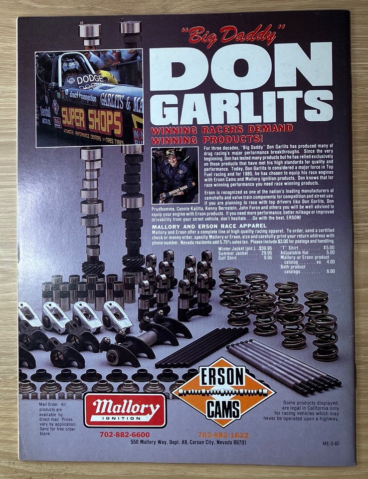 Autobuff Magazine Aug 1985 Cars & Sexy Ladies High Grade Hot Rods Babes ...