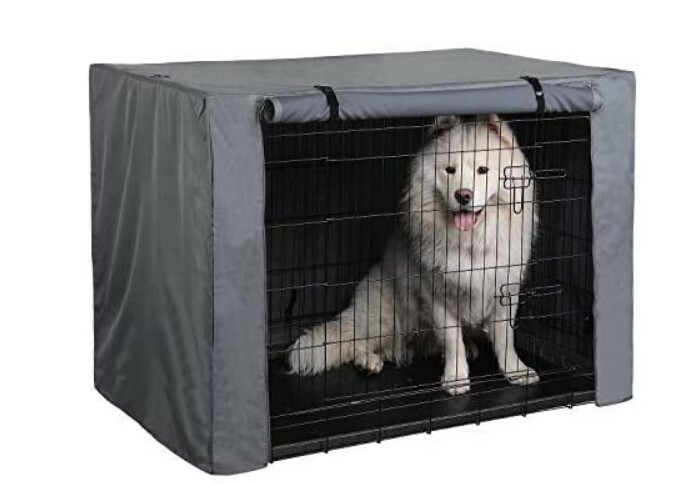 Ambaby Dog Crate Winter Covers Pet Cage Kennel Cover Breathable Water ...