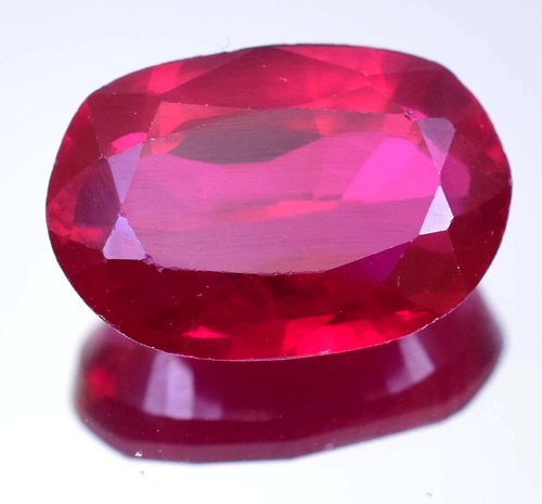 11.50 CT Naturel Mozambique Sang Rubis Rouge Certifié Superbe Coupe ...