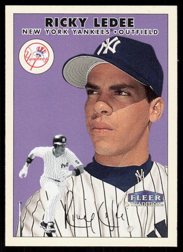 2000 Fleer Tradition 38 Ricky Ledee New York Yankees | eBay
