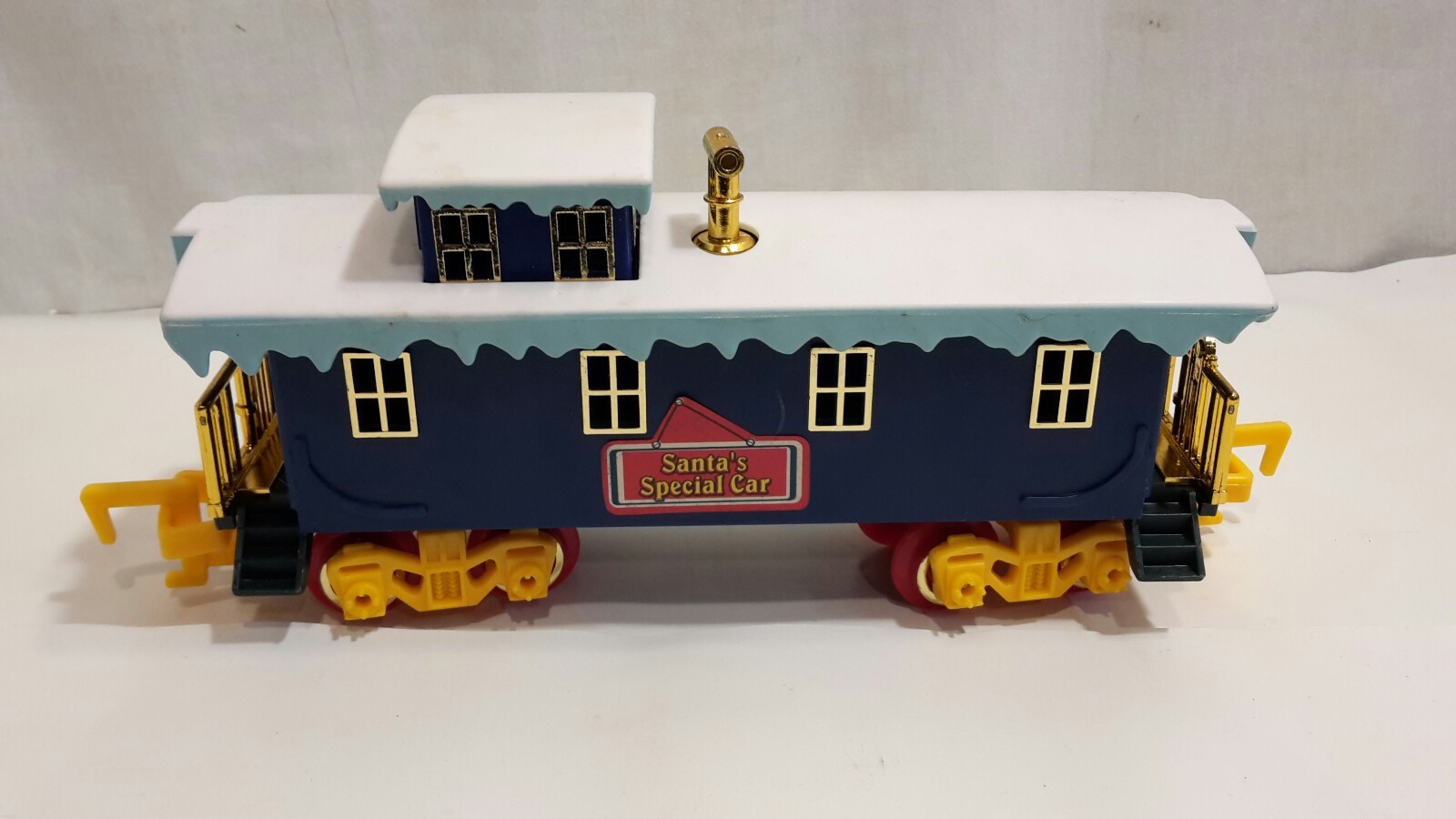 1992 TOY STATE SANTA'S CHRISTMAS MAGIC EXPRESS TRAIN CARS LOT OF 3 | eBay