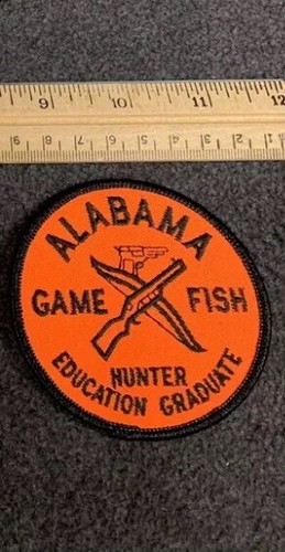 Alabama Fish And Game Hunter Education Patch | eBay