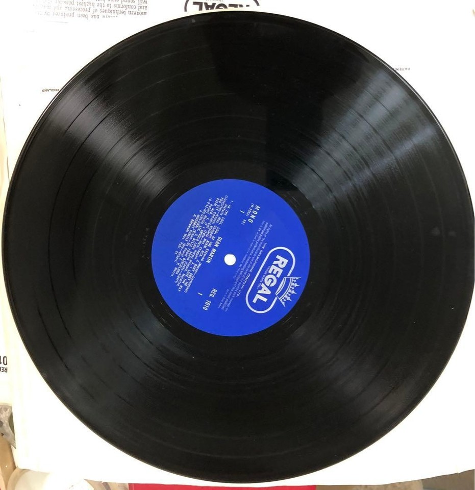 Dean Martin Dean Martin autographed record REG 1010 | eBay