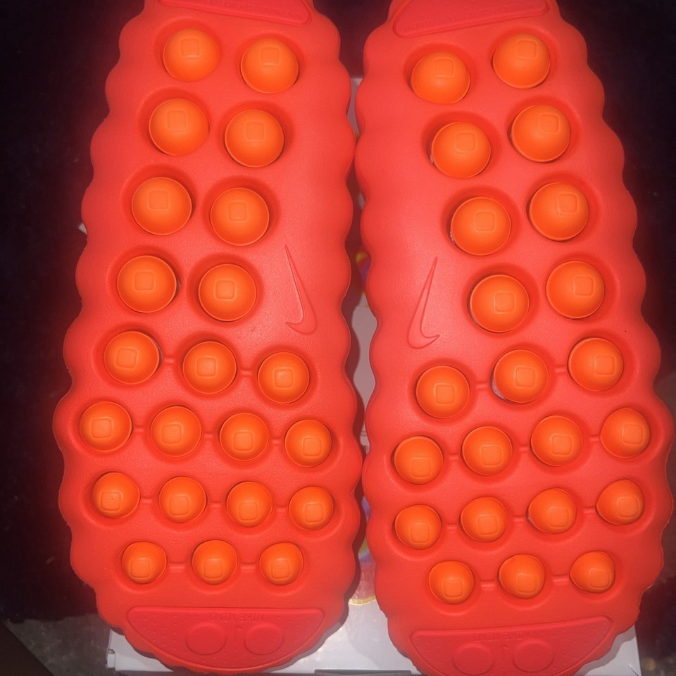 Nike Mind 001 Pregame Mules ‘Solar Red Crimson’ - Size UK 8 - Brand New ...