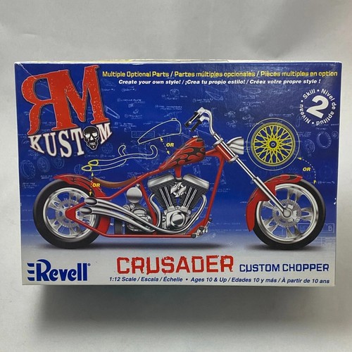 Revell 2006 RM Kustom CRUSADER Custom Chopper 1/12 Scale Unpainted ...