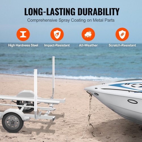 Boat Trailer Guide-on 48" Trailer Post Guide on Kit w/Stiffener &PVC ...