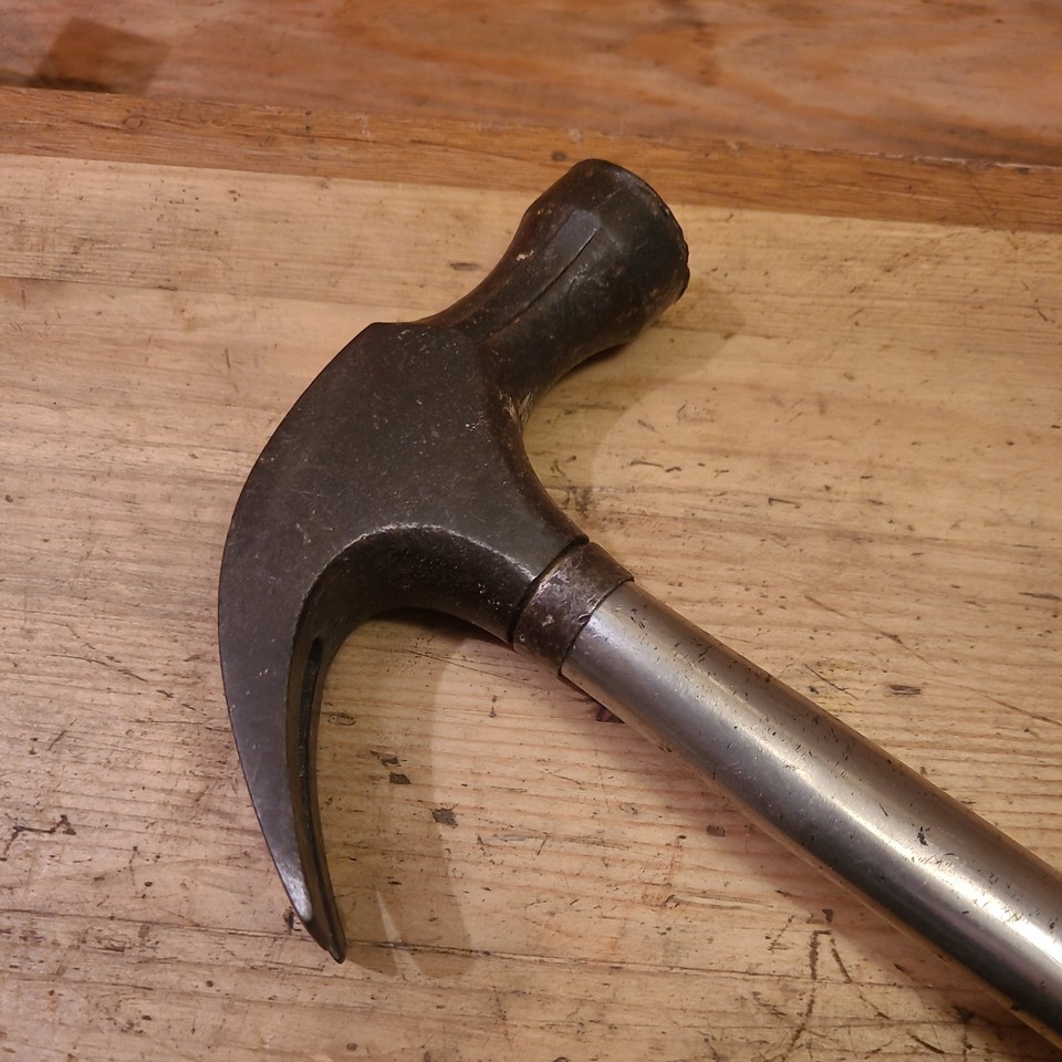 Vintage Stanley Steelmaster 16oz Claw Hammer ST 1 1/2 Steel Handle ...