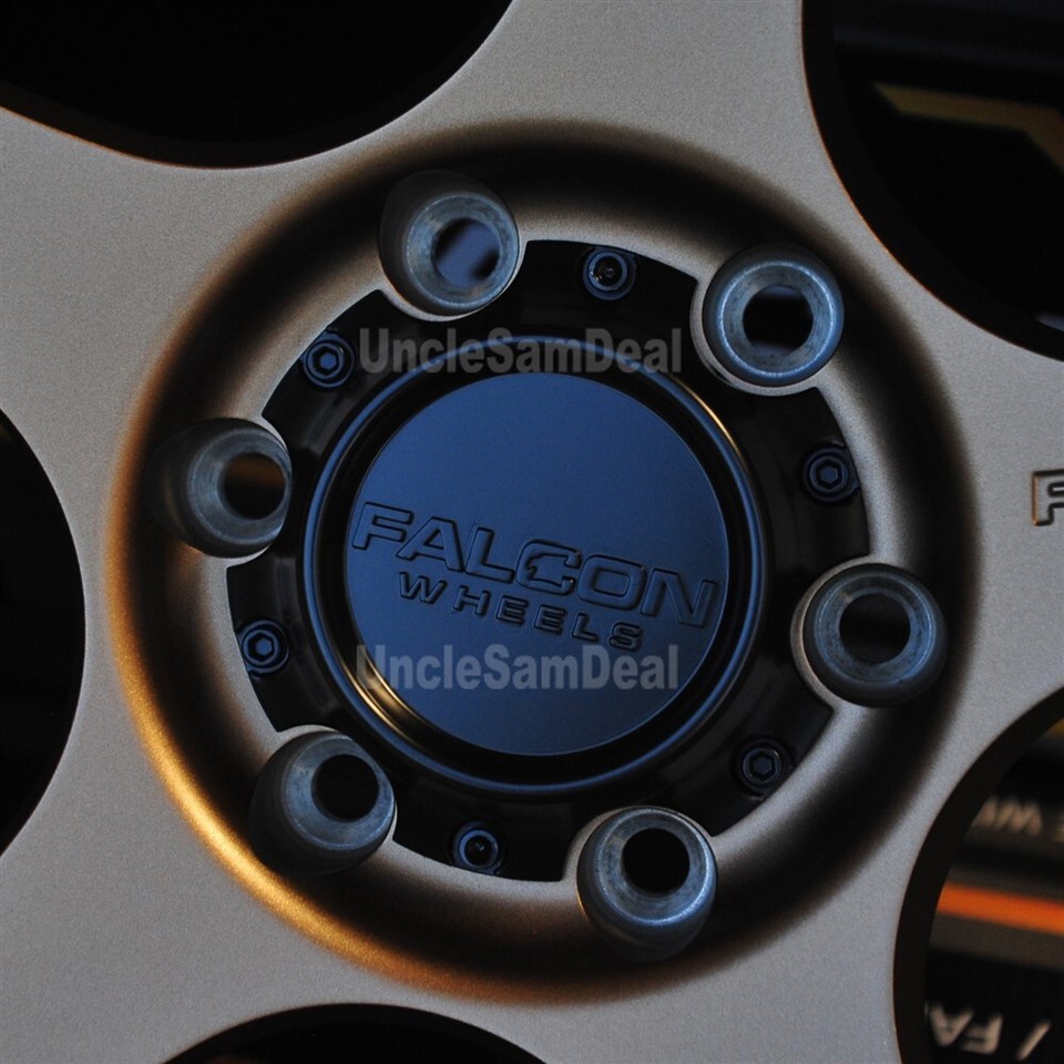 17x9 6x139.7 6x5.5 0 OFFSET FALCON T2 MATTE BRONZE 5 SPOKES TRUCK ...