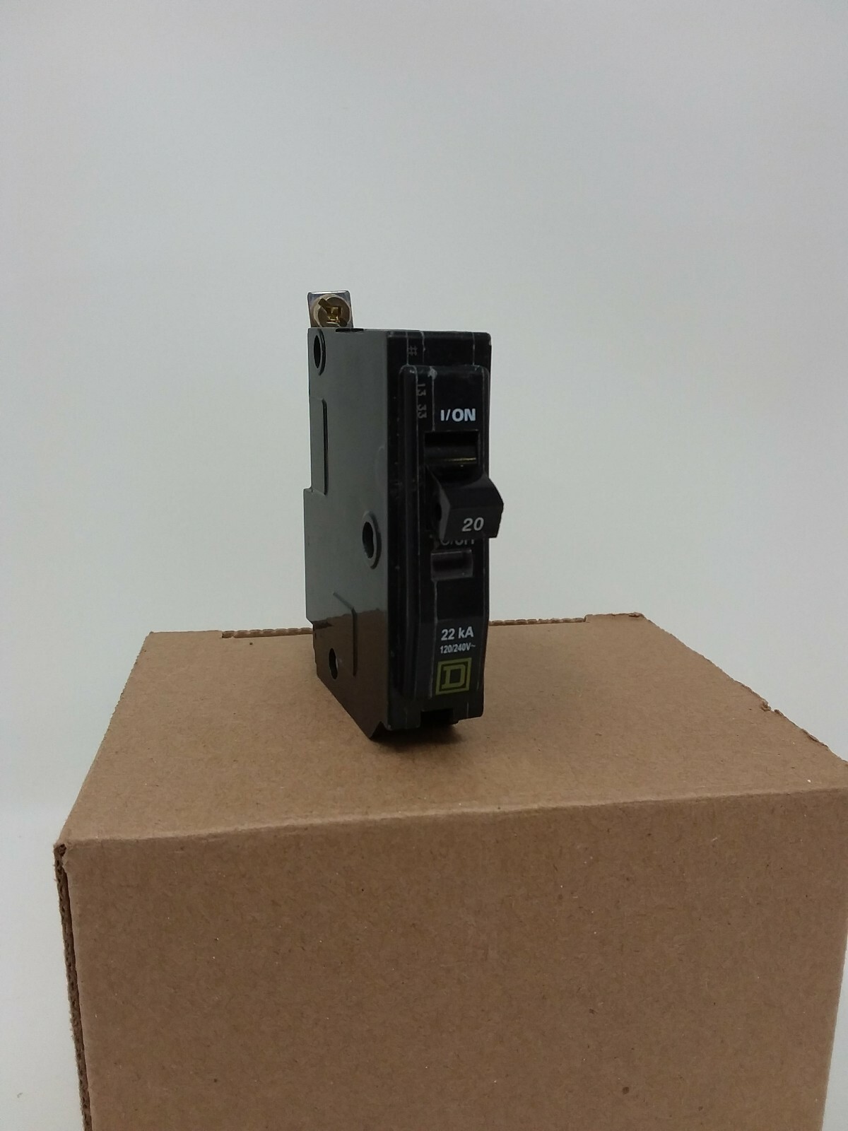 Square D QOB120 Circuit Breaker 20A 1P 120/240V QOB QOB-120 20 Amp 1 ...