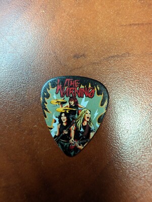 The Warning Error World Tour 2023 Raven Guitar pick Dany Alejandra ...
