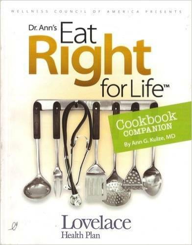 Dr Anns Eat Right for Life - Paperback By Ann G Kulze, MD - GOOD | eBay