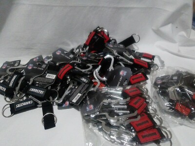 Lot Of 60 NFL Key Chains. Chargers, Buccaneers, Browns, Rams. B30 | eBay