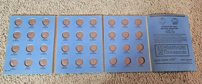 Whitman Coin Folder Book Washington Quarters Collection Number Two 1946 ...