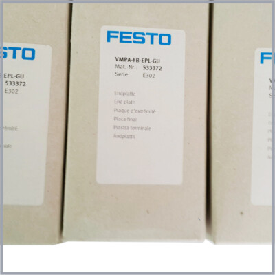 Festo 1PC Original manufacturer VMPA-FB-EPL-GU-533372 End plate Repair ...