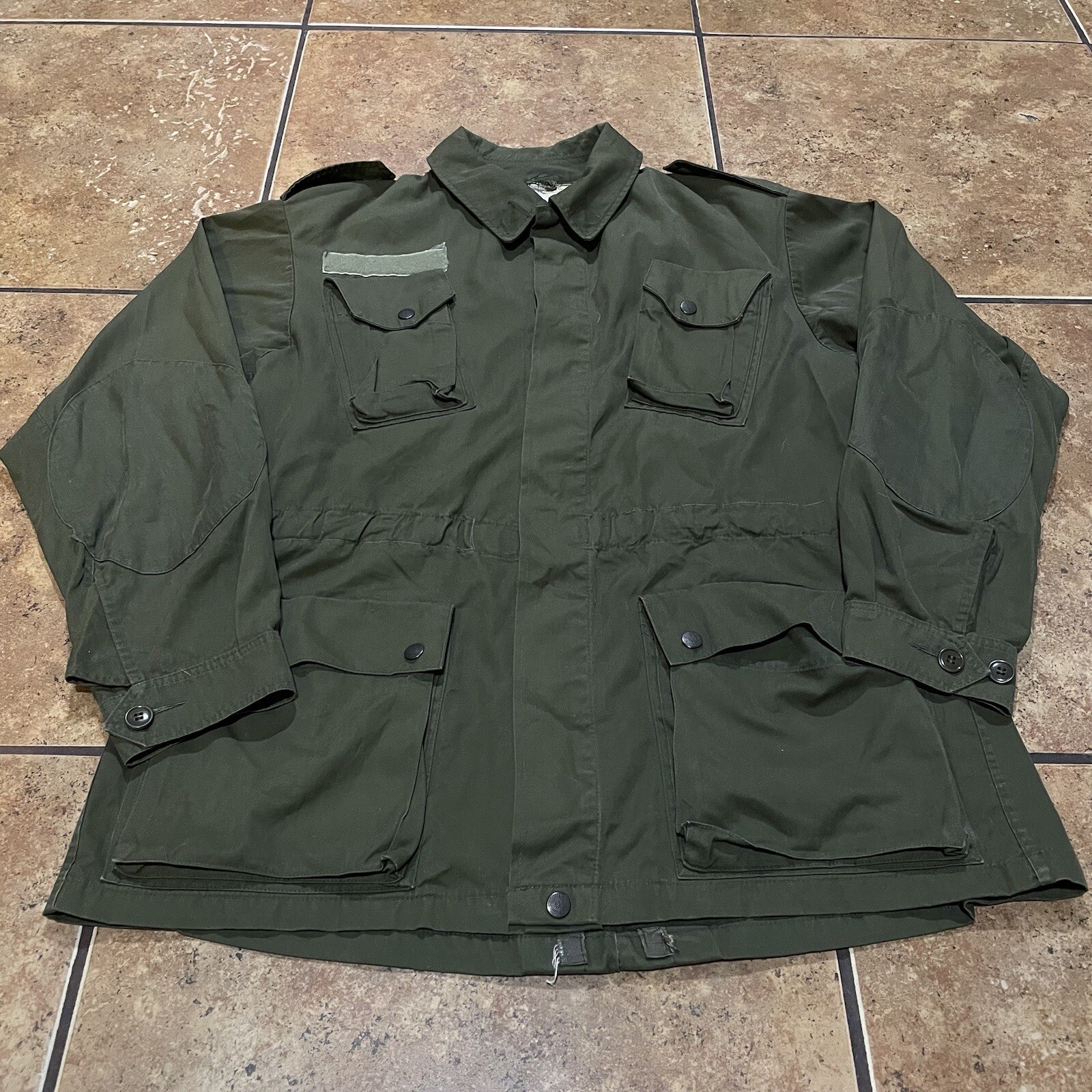 Vintage Italian Army Military Field Jacket Size Mediu… - Gem