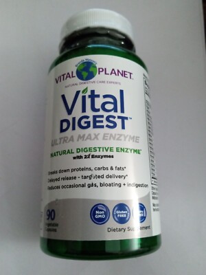 Vital planet Vital Digest ultra max enzyme 90 vegetable caps | eBay