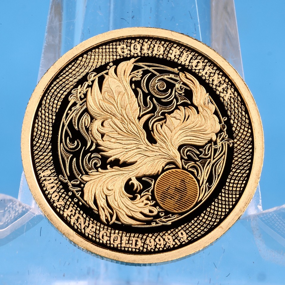 Niue 25 $ 2025 Phoenix Phönix 1/10 Oz Gold 999.9 ST / BU | eBay