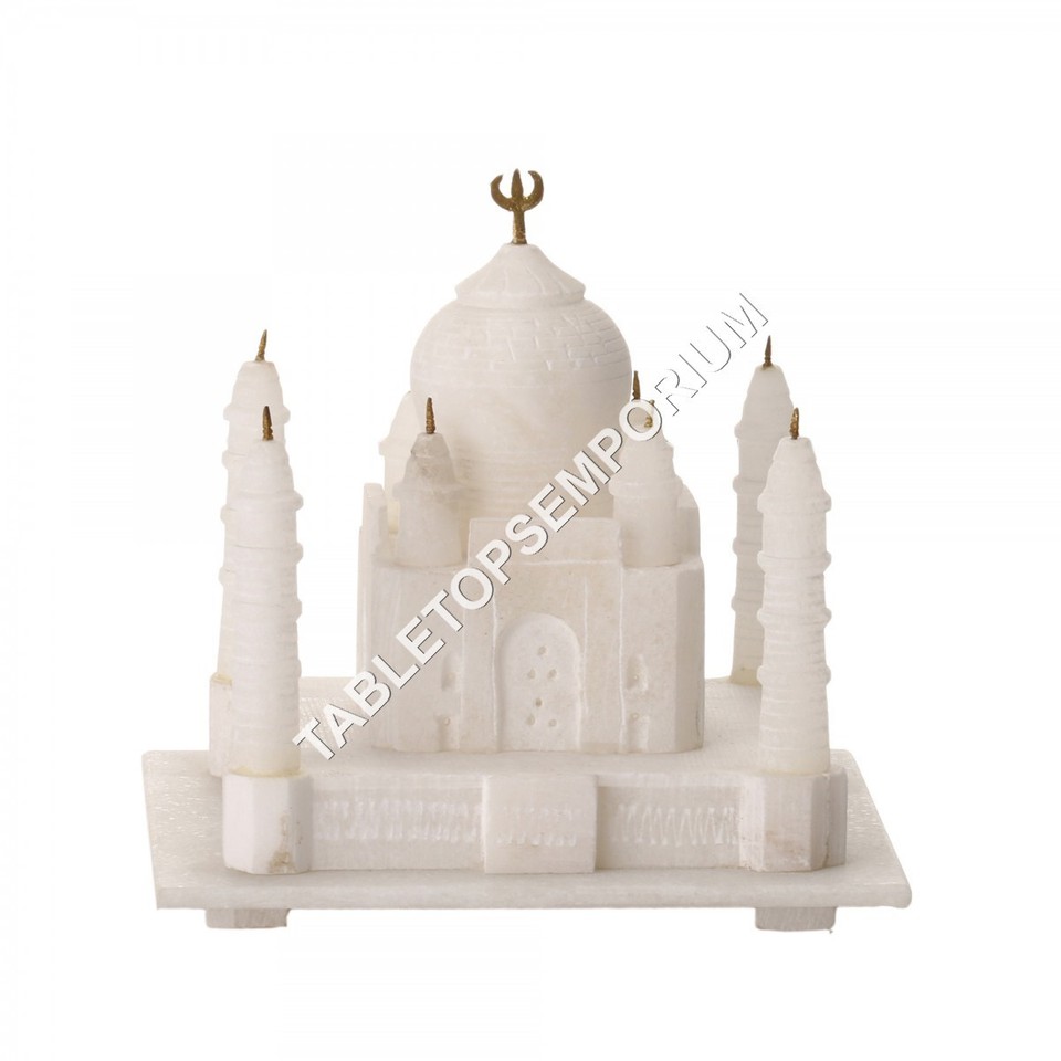 9" Souvenir Marble Taj Mahal Collectibles Handmade Beautiful Love Gifts ...