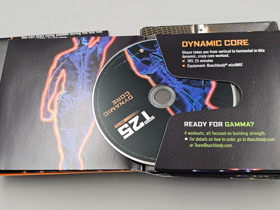 Beachbody Focus T25 Get It Done DVD Set Alpha + Beta Workout 9 Discs ...