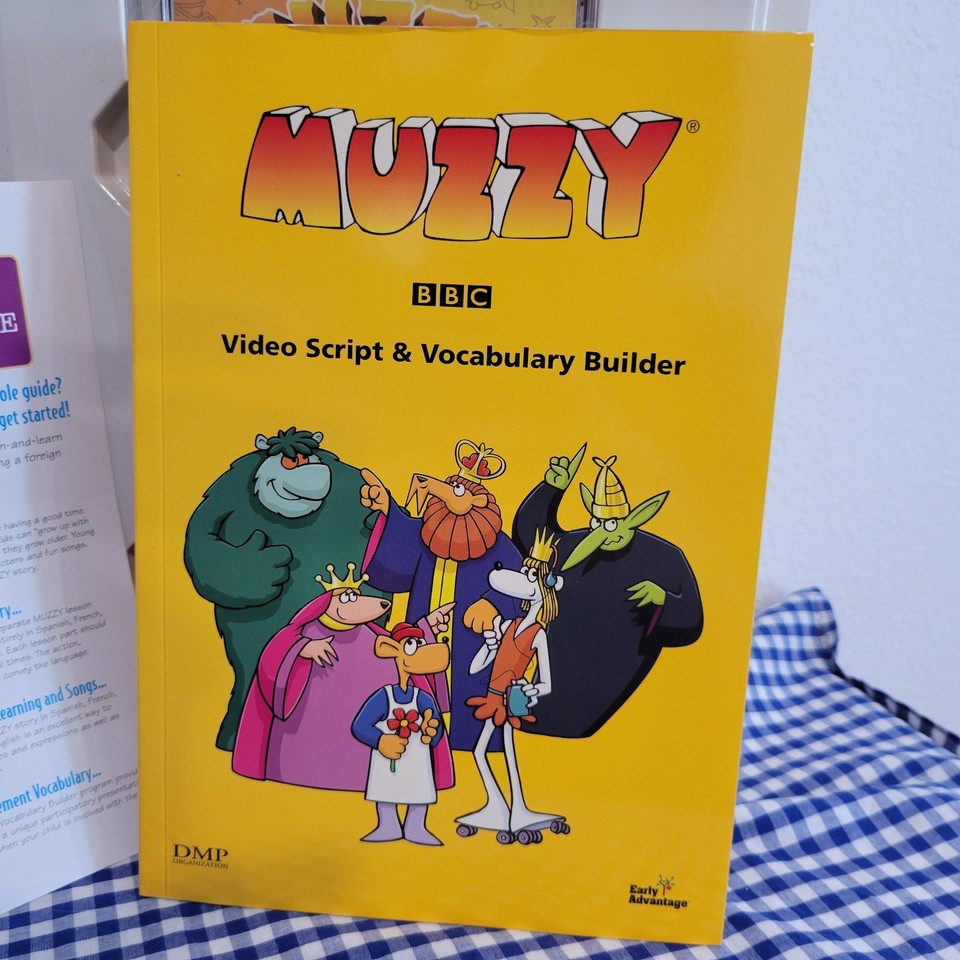 Muzzy BBC Language Course For Children Spanish Level 1 DVD & CD Set ...