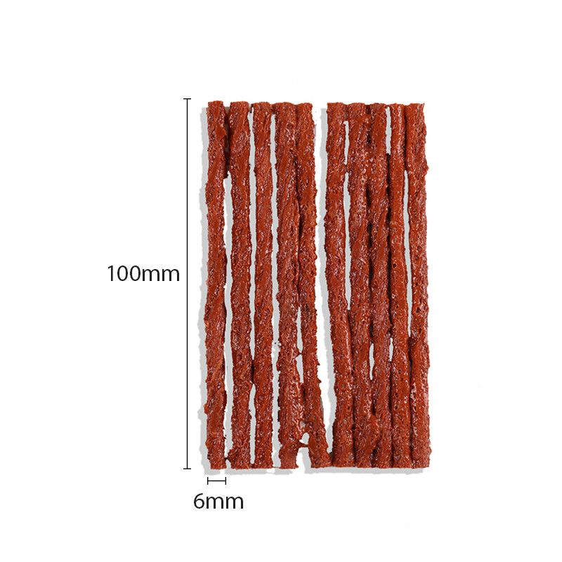 10pcs Car Tire Plug Puncture Strings Seals Strips Tyre Stickiness ...