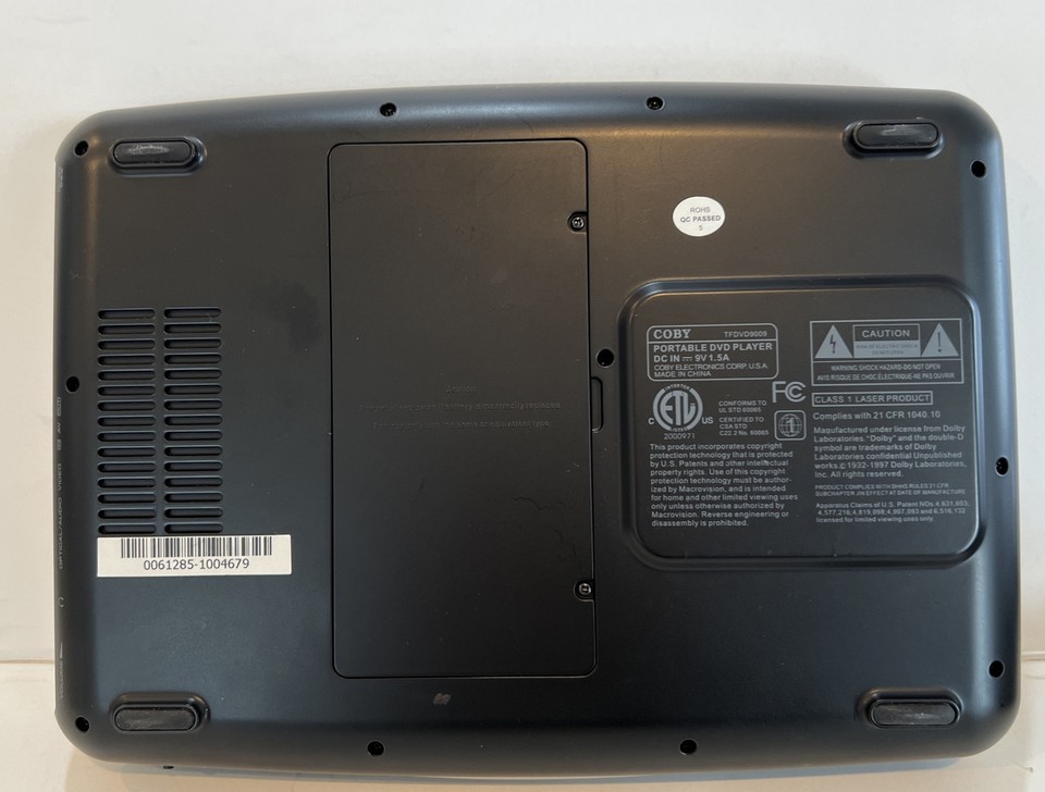 Portable DVD Player Remote All Accessories Coby V-Zon 9” | eBay