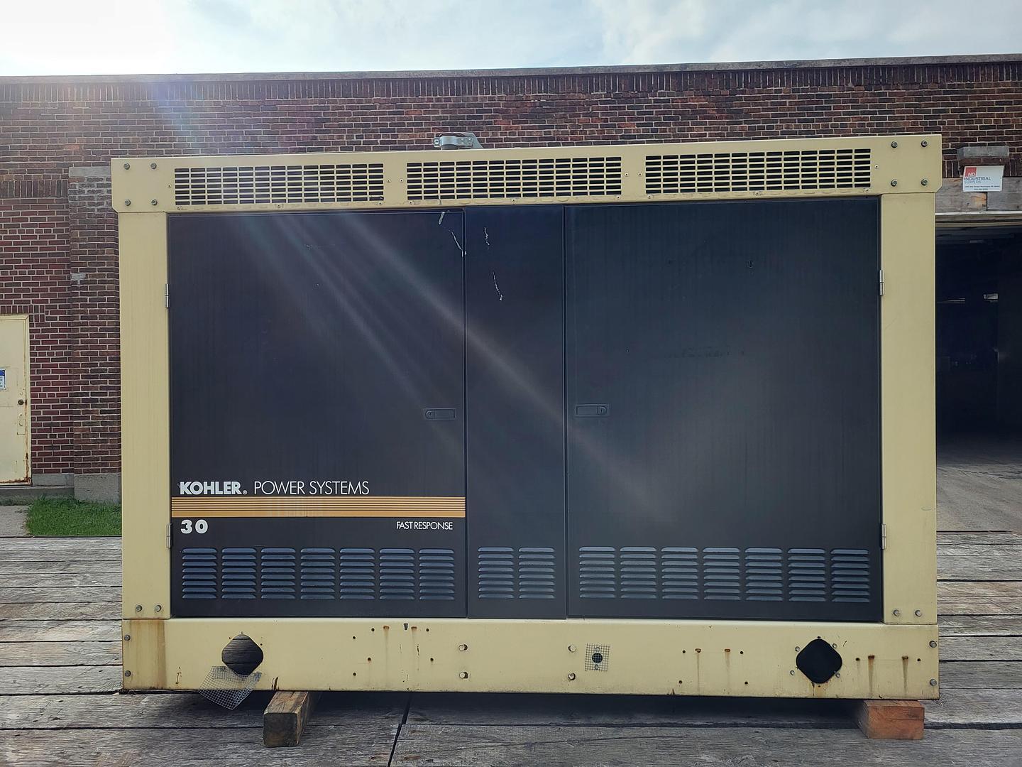 Kohler 30RZG 33KW Single phase 138 amp 120/240v natural gas/ propane ...