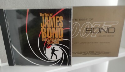 James Bond Soundtrack 30th and 40th anniversary CD signed delivery ...