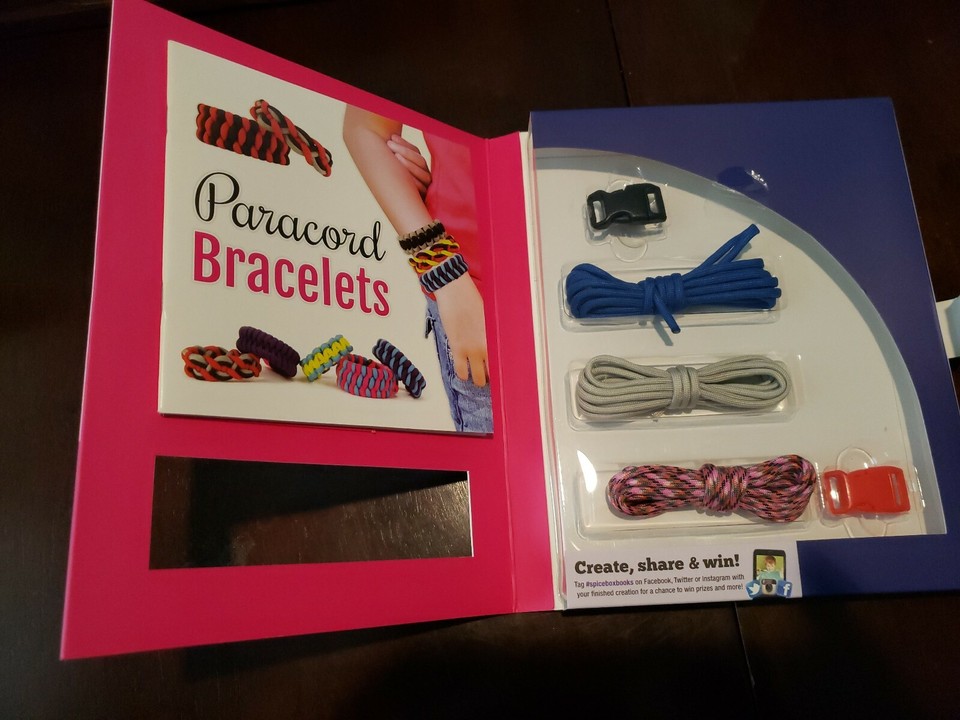Spice box Let' Make Paracord Bracelets Making Kit Make 7 trendy ...