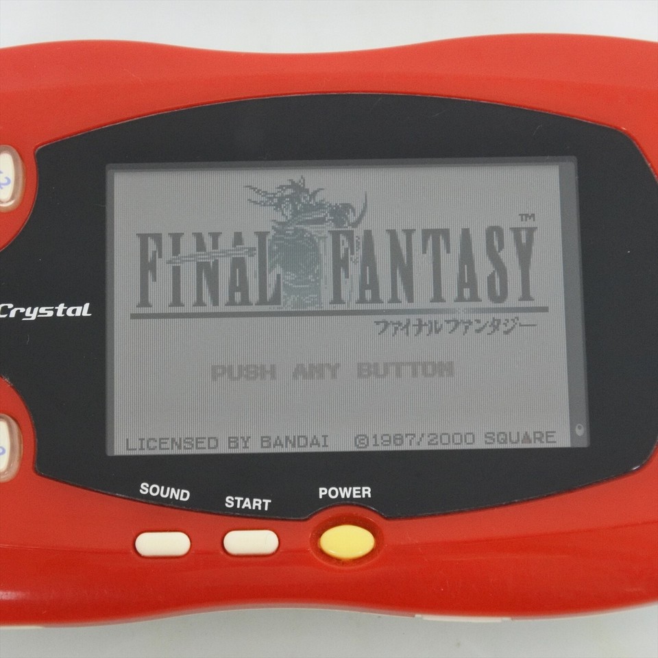 WonderSwan Crystal -EVOLUTION RED- Digimon Tournament Champion Prize Console WS | eBay UK