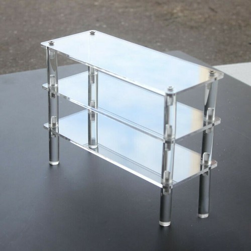 Acrylic Clear Stand Model Removable Display Shelf Transparent Perspex ...