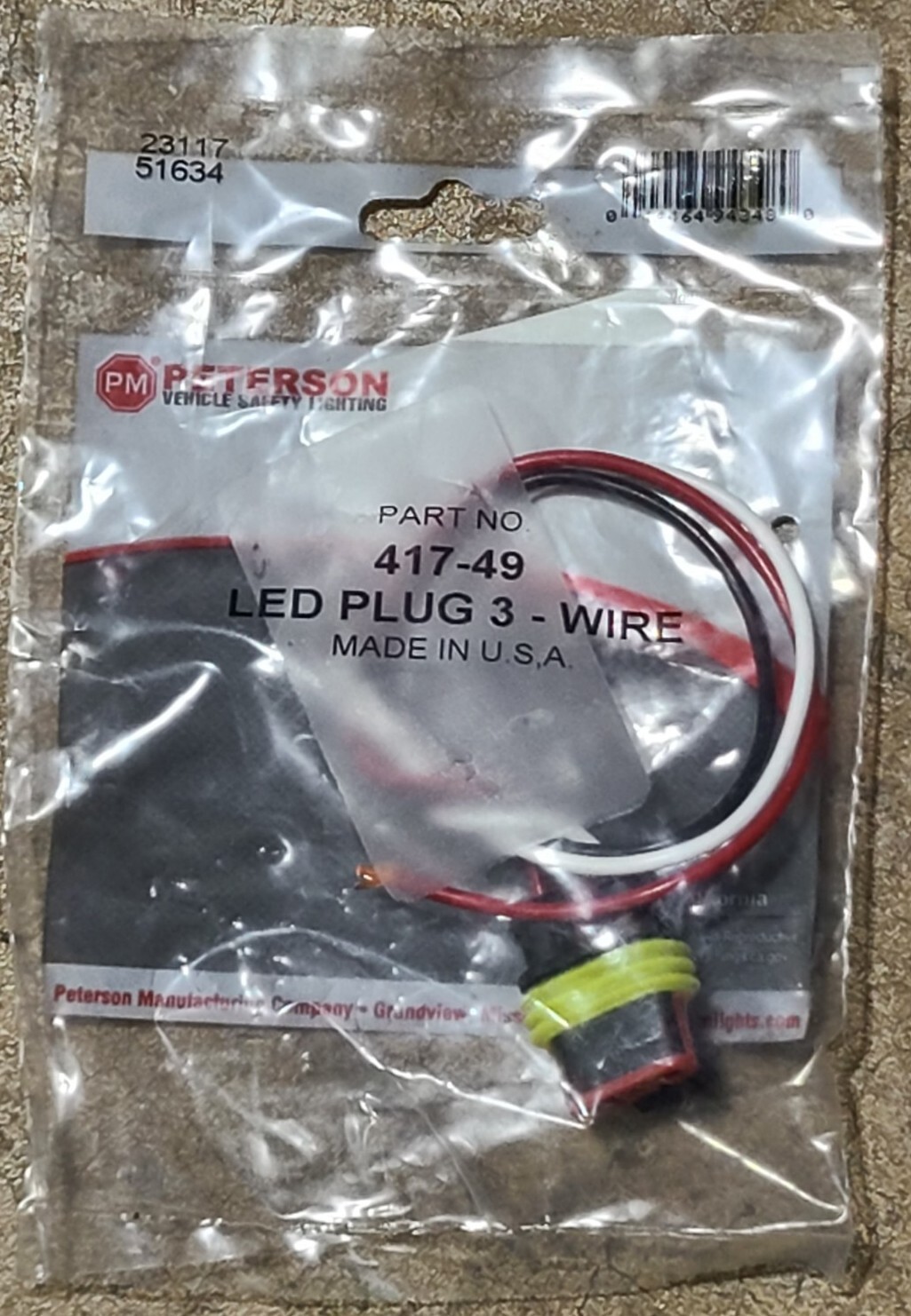 Peterson B417-49 3-Wire LED Plug | eBay