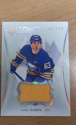 23-24 Ultimate Collection - Ultimate Rookies Isak Rosen #186 Yellow ...