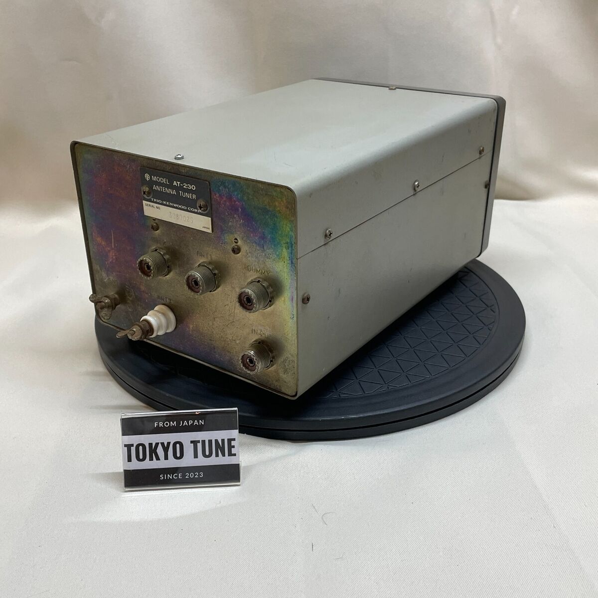 KENWOOD(TRIO) AT-230 HF マニュアルアンテナチューナー その1 KENWOOD(TRIO) AT-230 HF マニュアルアンテナチューナー その1