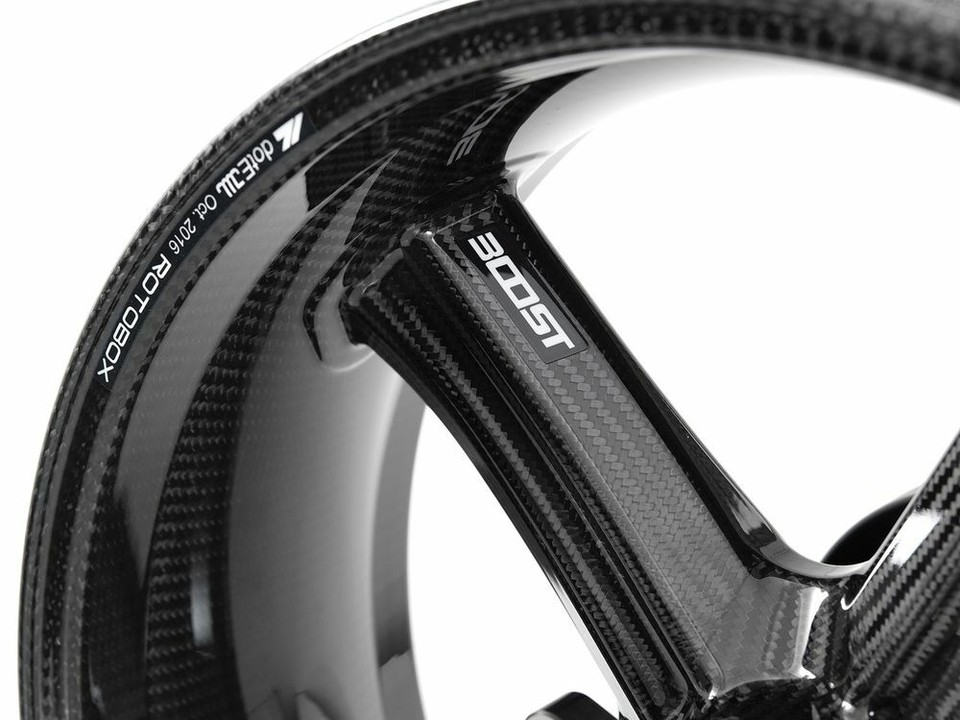 Rotobox Boost Carbon Fiber Wheel Set Rims Wheels Kawasaki H2 H2R /SX ...