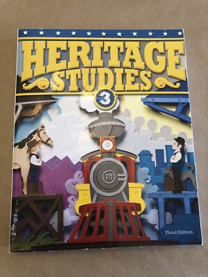 BJU Press Heritage Studies 3 Student Text 3rd Edition | eBay