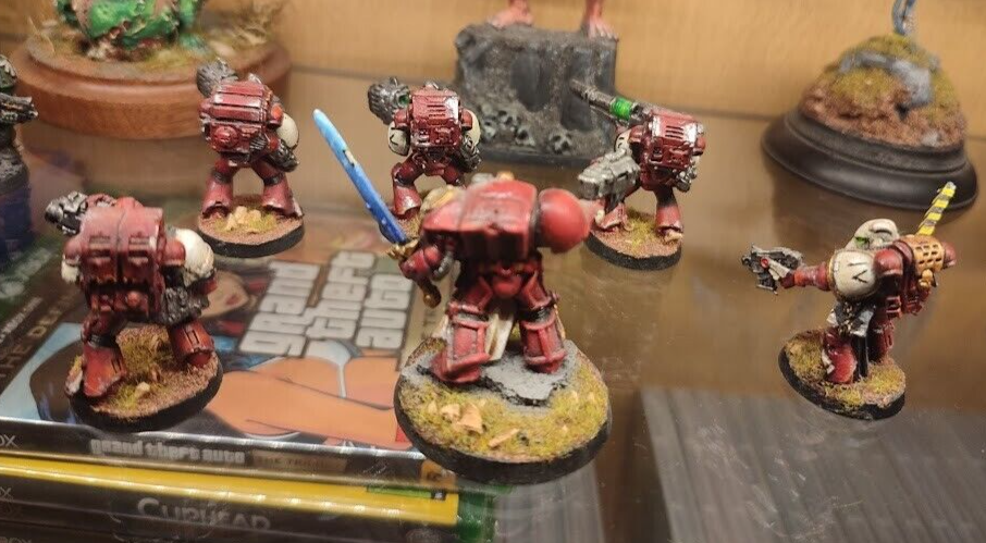 Warhammer 40k Librarian Terminator Armor +Devastator Squad Rare Metal ...