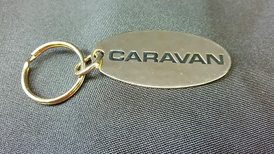 Vintage 70's Solid Brass CARAVAN Keychain Key Chain - NOS | eBay