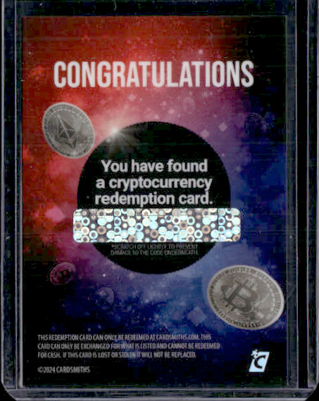 2024 Cardsmiths Currency SERIES 4 REDEMPTION CARD UNSCRATCHED LTC BTC DOGE ETH | eBay