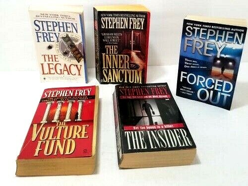 Stephen Frey NY Times Best Seller Lot of 5 Books | eBay