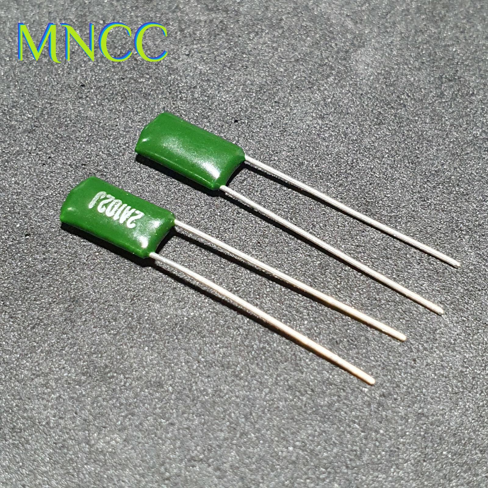 1pc ~5pc 2A102J 1nF 0.0010uF 1000pF 100V 5% Mylar Green Poly PET ...