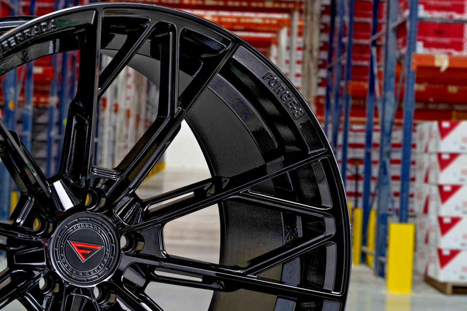 20” FERRADA FR11 BLACK CONCAVE WHEELS RIMS FOR DODGE CHALLENGER ...