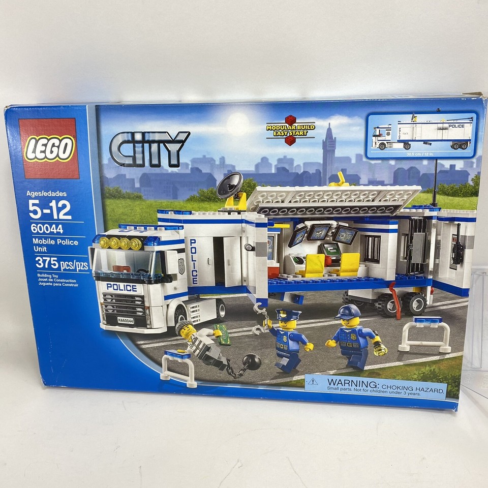 LEGO City Mobile Police Unit Set: 60044 100% complete with instructions ...