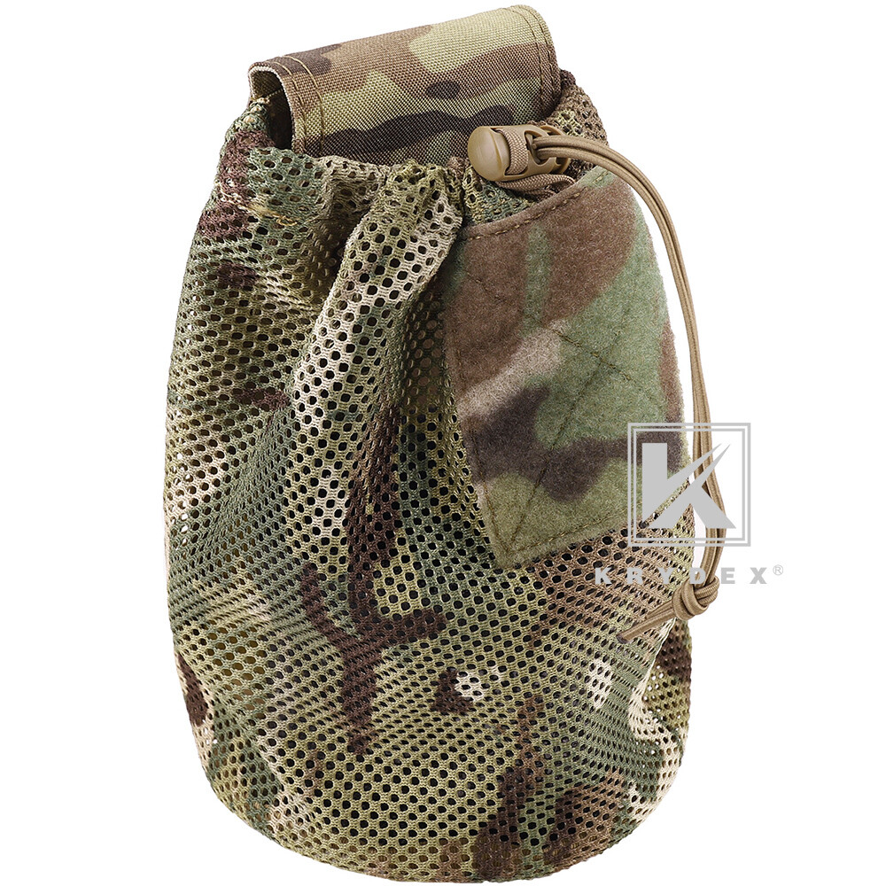 KRYDEX Tactical Mesh Dump Pouch Drop Pouch Magazine Recycling Pack ...