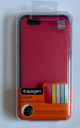 Spigen Slim Armor CS Case for iPhone 6 Plus (Pink/Red Color) - Unopened ...