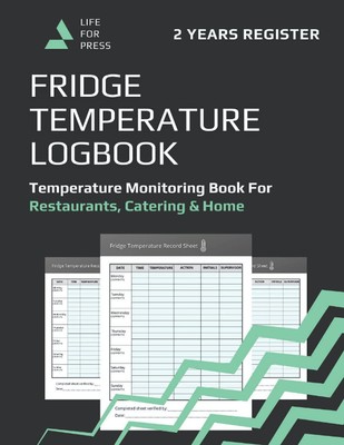 Fridge Temperature Log Book: Fridge Temp Log Book for Restaurants | eBay