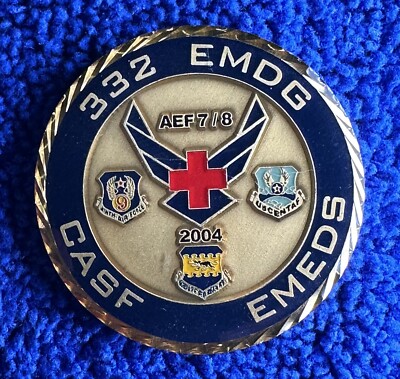 USAF 332 EMDG EMEDS, "Operation Iraqi Freedom" 2004 Challenge Coin | eBay